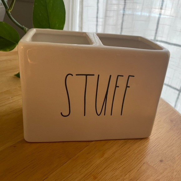 Rae Dunn | Storage & Organization | Rae Dunn Stuff Desk Kitchen Or Bath ...
